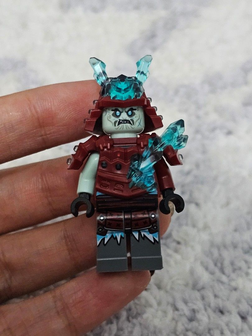 LEGO Ninjago Blizzard Warrior Samurai Minifigure, Hobbies & Toys, Toys ...