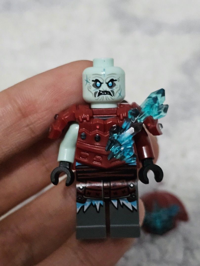 LEGO Ninjago Blizzard Warrior Samurai Minifigure, Hobbies & Toys, Toys ...
