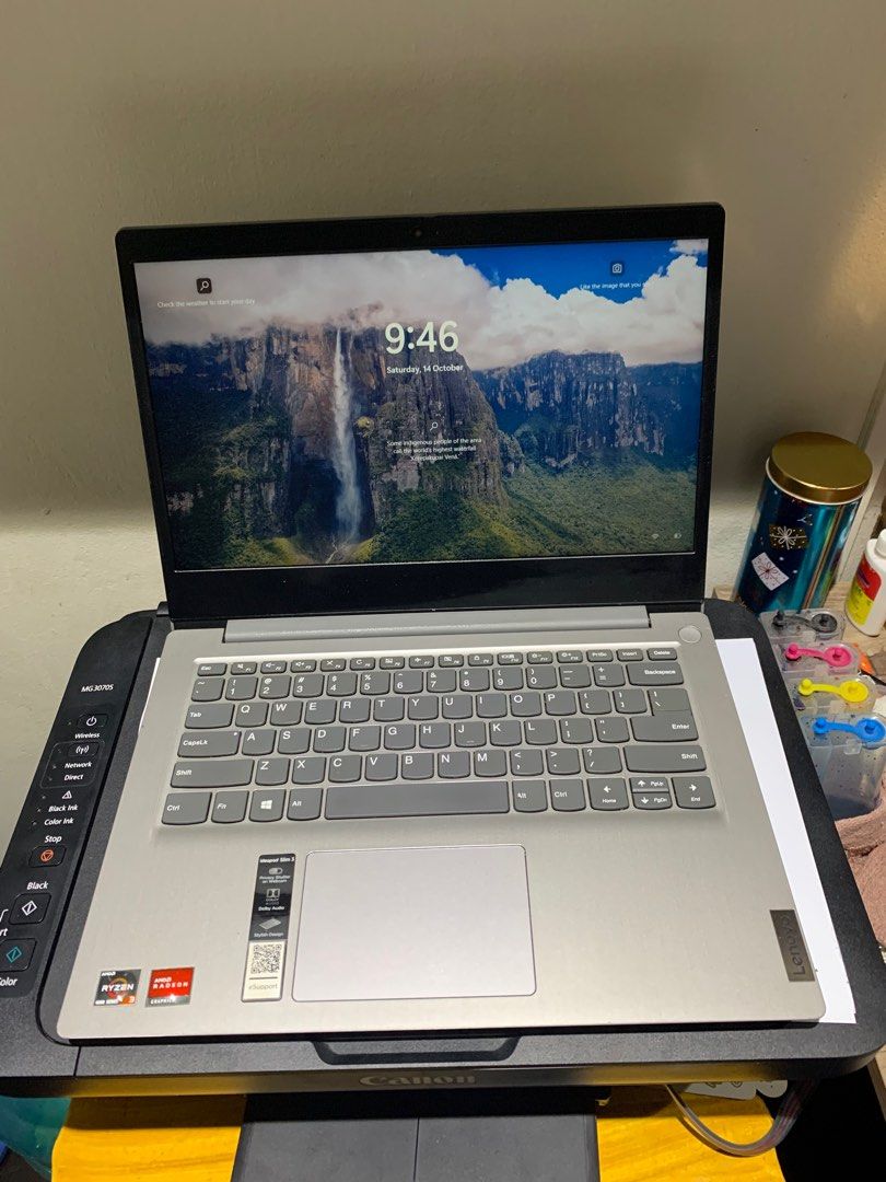 Lenovo IdeaPad 3 AMD Ryzen 3 4300U with Radeon Graphics; 8GB, Computers ...