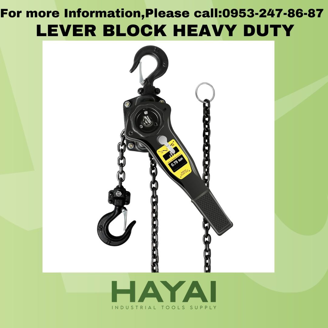 LEVER BLOCK HEAVY DUTY, Commercial & Industrial, Construction Tools ...