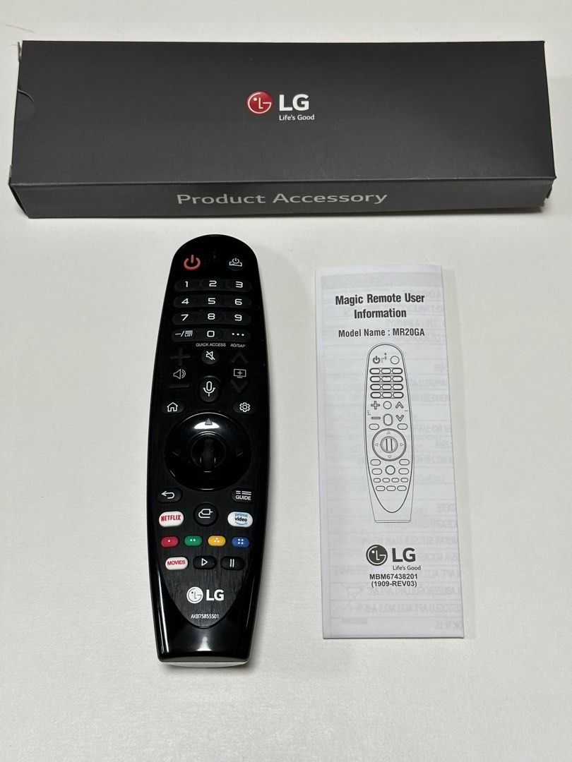 LG Smart TV Magic Remote Controller (Original), TV & Home Appliances ...