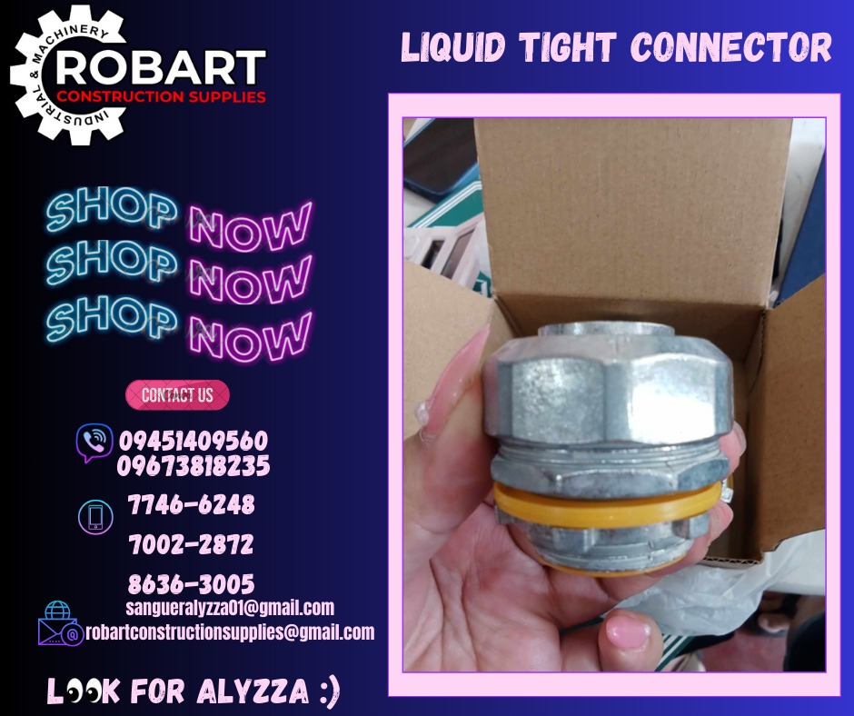 LIQUID TIGHT STRAIGHT CONNECTOR, Commercial & Industrial, Construction ...