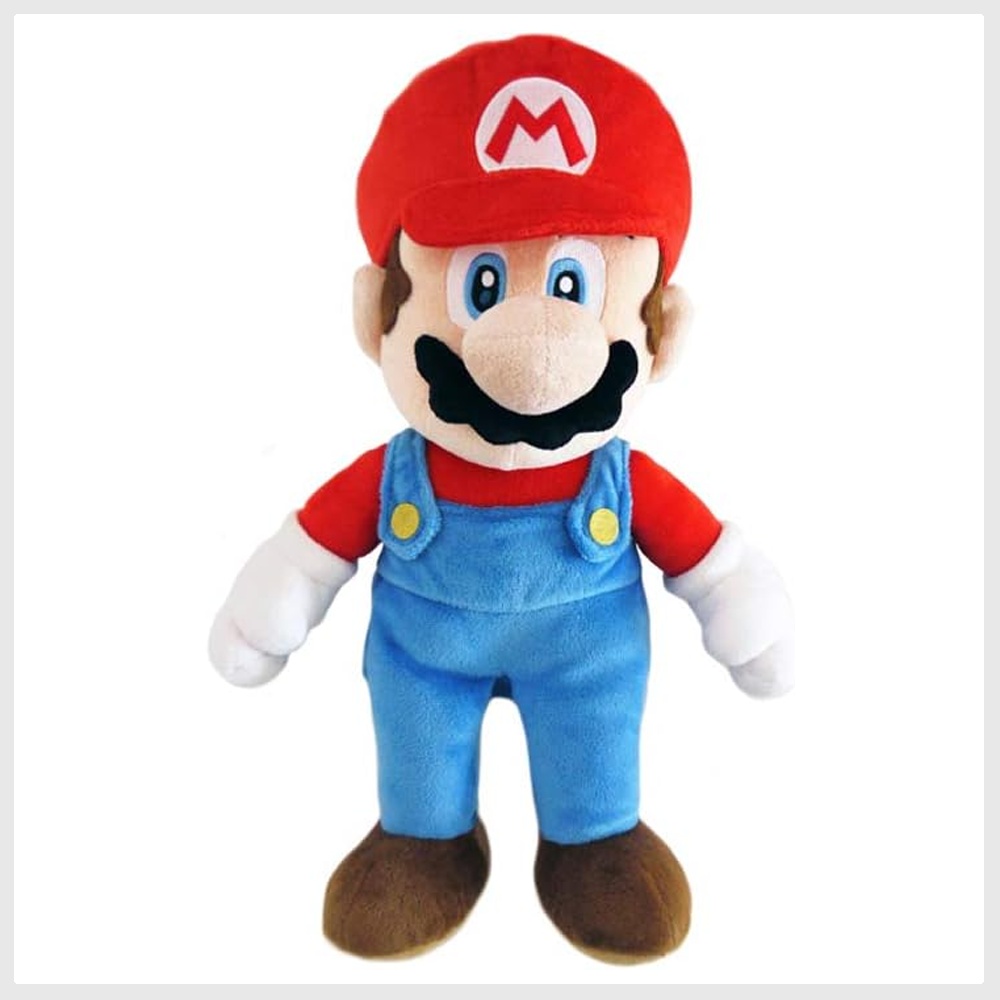 Little Buddy Super Mario All Star Collection 1414 Mario Stuffed Plush ...