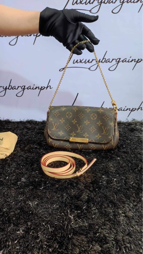 Louis Vuitton Favorite PM with Entrupy Certificate of Authenticity ...