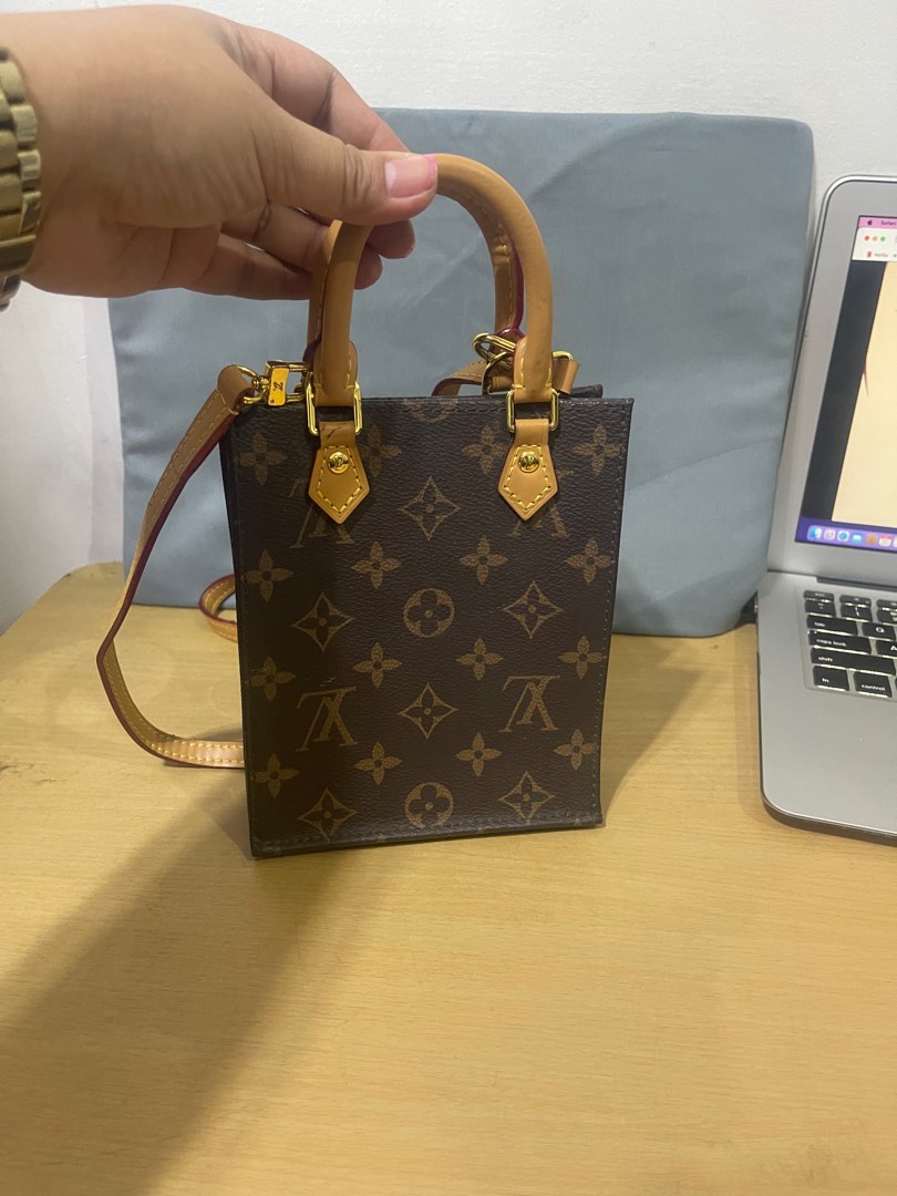 LV mini sling bag, Luxury, Bags & Wallets on Carousell