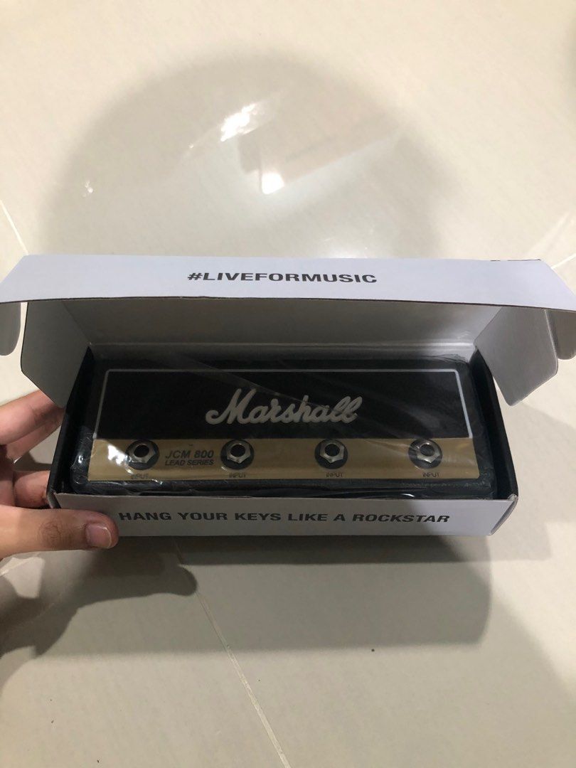 Marshall Jack Rack Key Holder Wall Mounted Marshall Amplifier Brand New ...