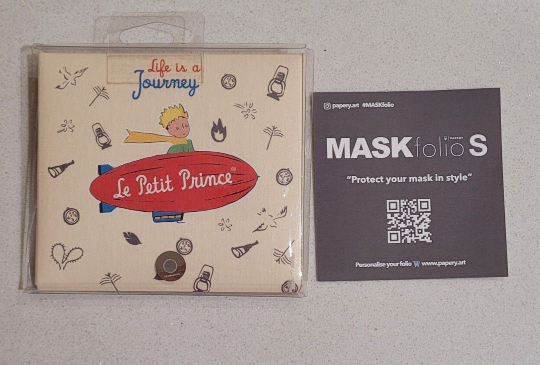 Mask Holder - Le Petit Prince, Health & Nutrition, Face Masks & Face ...