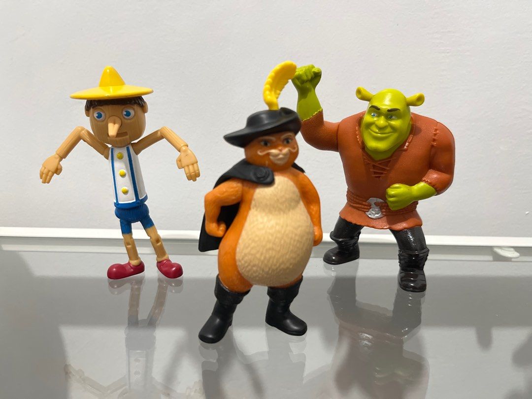 Mcdo shrek collectibles take all, Hobbies & Toys, Toys & Games on Carousell