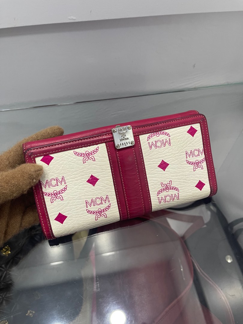 MCM long wallet, Luxury, Bags & Wallets on Carousell
