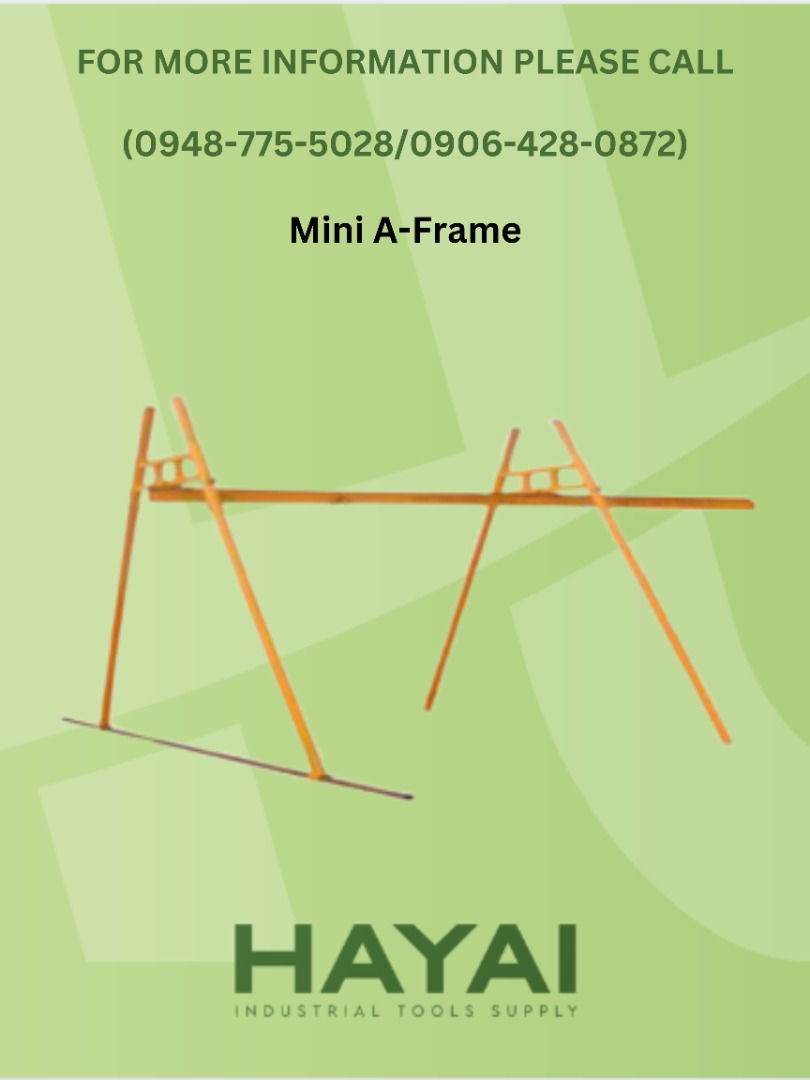 Mini A-Frame, Commercial & Industrial, Construction Tools & Equipment ...