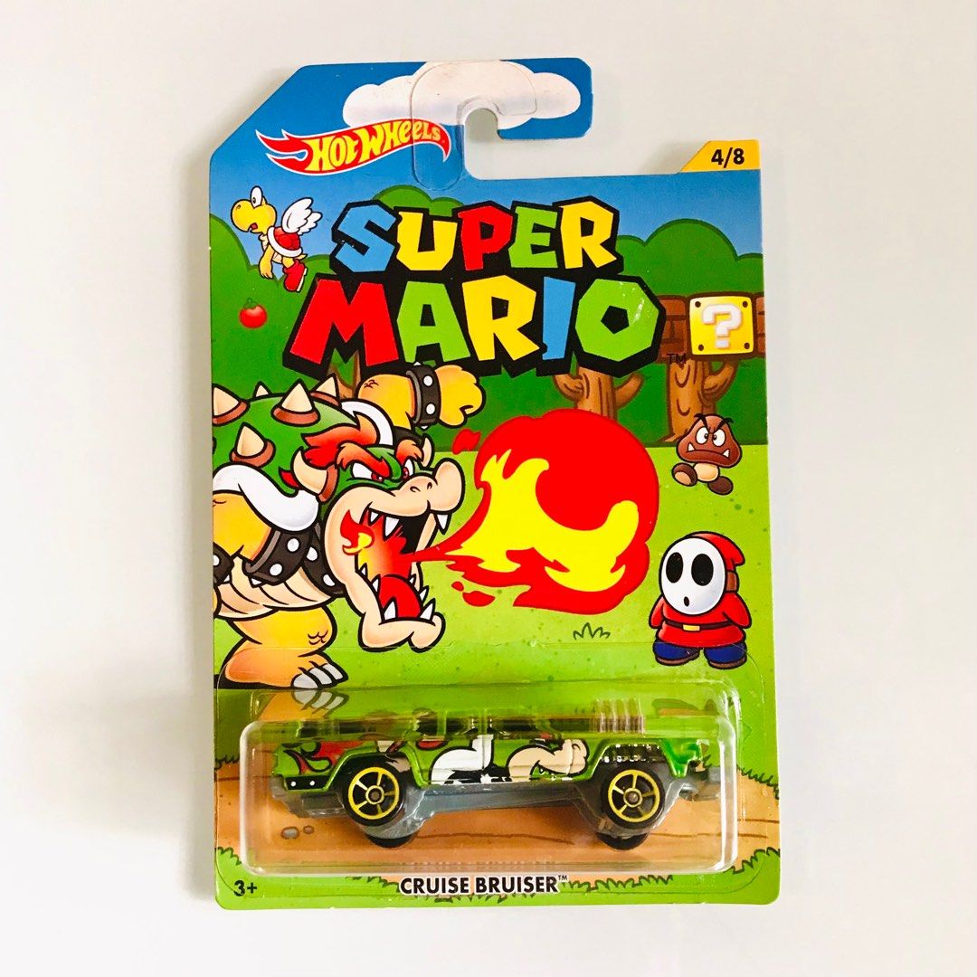 MISB Mattel Hot Wheels Nintendo Series 2016 Super Mario Bros Bowser ...