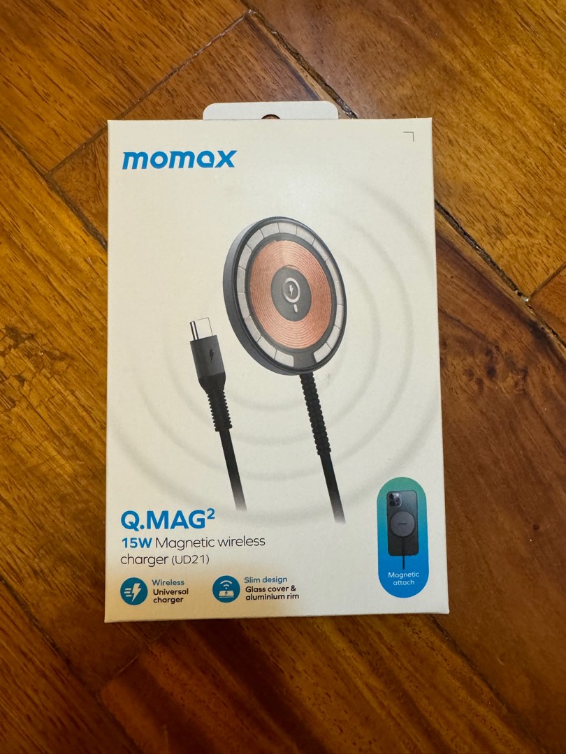 Momax Q.Mag 2 15W Magnetic Wireless Charger, Mobile Phones & Gadgets ...