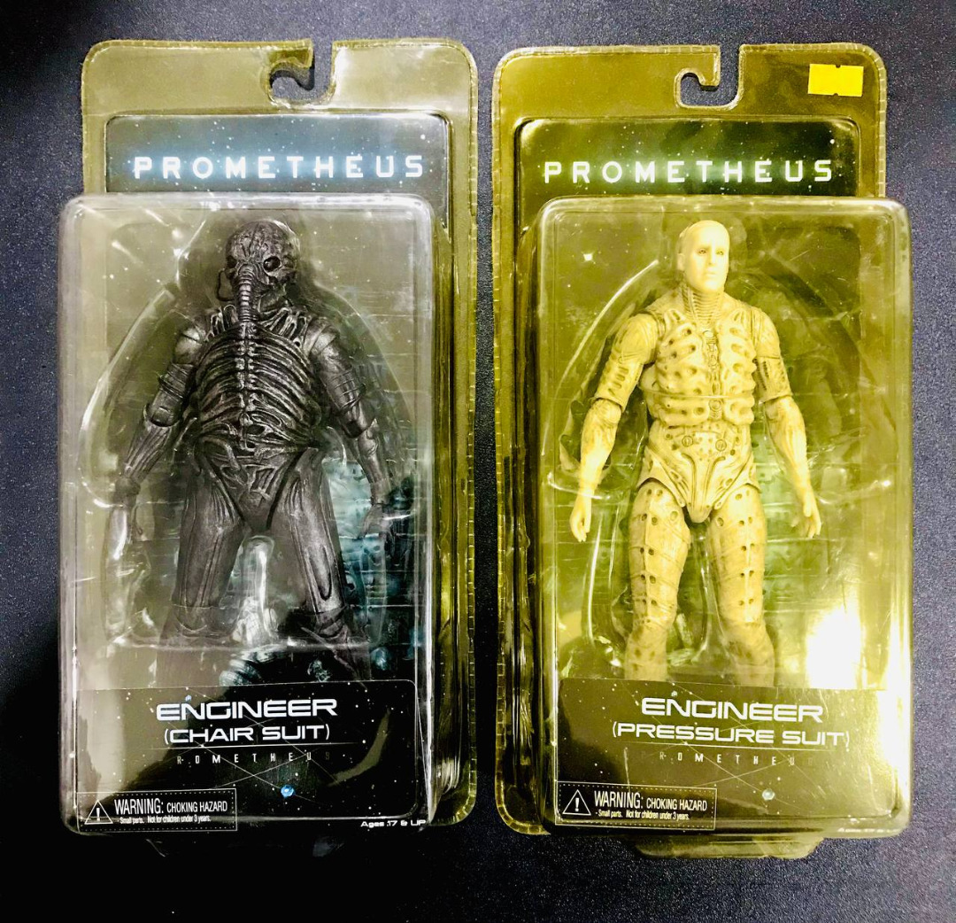 NECA REEL TOYS 6" PROMETHEUS SERIES - ENGINEER ( PRESSURE SUIT & CHAIR ...
