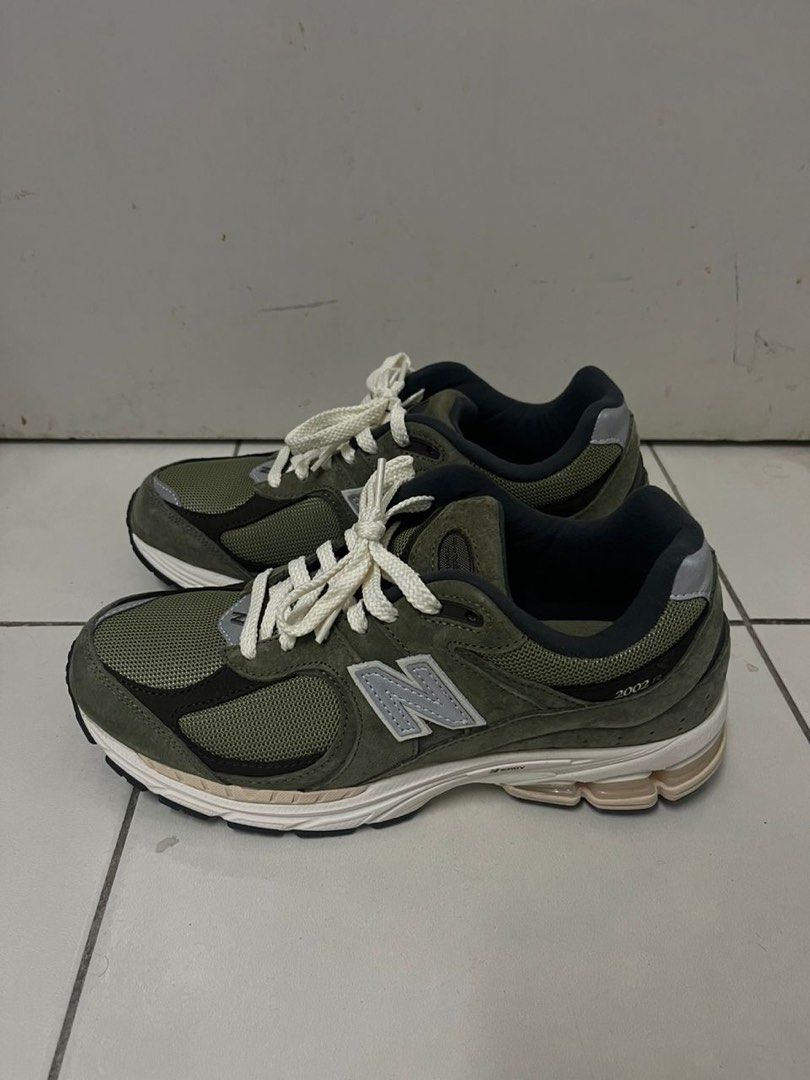 New balance 2002r(m2002rhn) olive green, Men's Fashion, Footwear ...