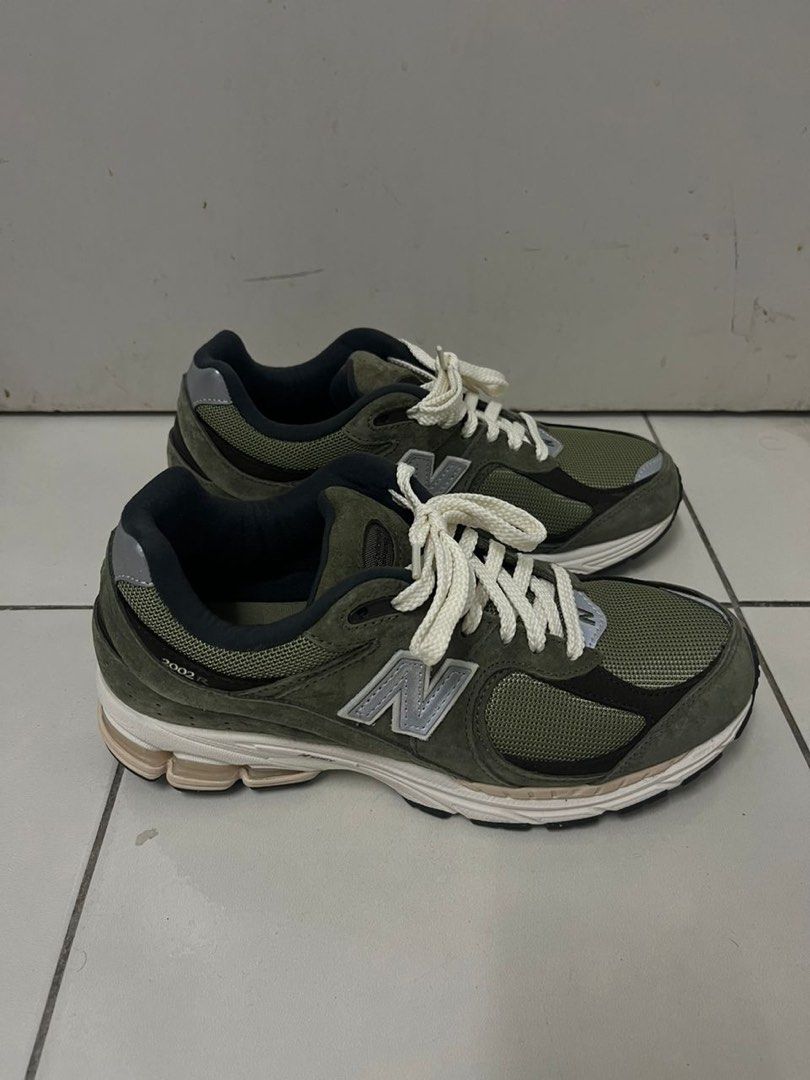 New balance 2002r(m2002rhn) olive green, Men's Fashion, Footwear ...