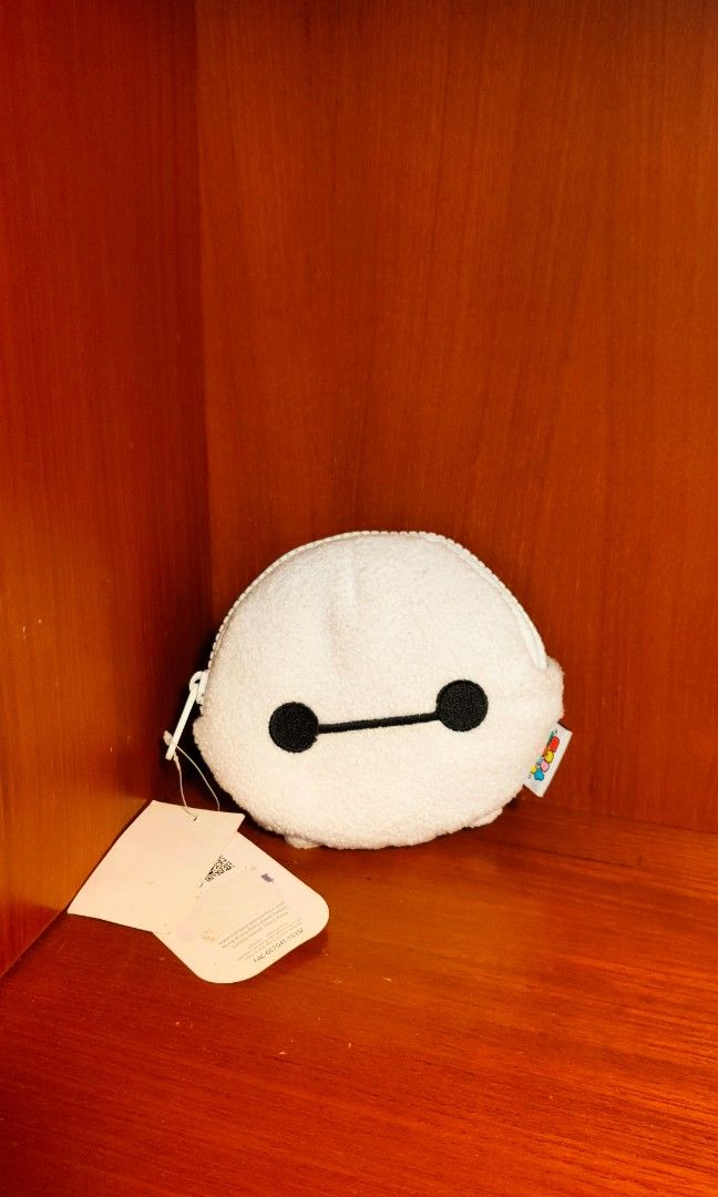 (New) Disney Tsum Tsum Character Baymax Big Hero 6 Small Coin Pouch ...