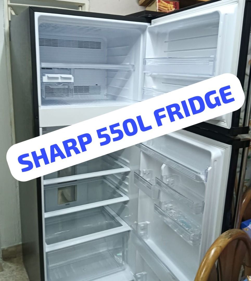 [NEW] Sharp 550L Inverter Fridge with Plasmacluster ION, TV & Home ...