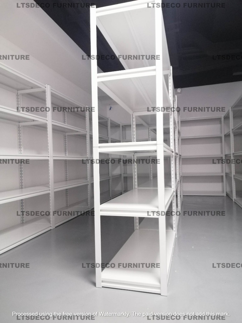 NEW STEEL RACK OFFICE FURNITURE/PARTITIONS 5LAYER, Furniture & Home ...