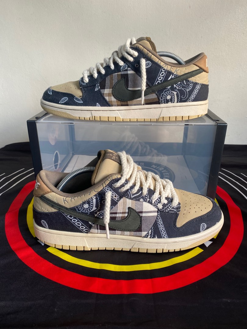 Nike Dunk Travis Scott, Men's Fashion, Footwear, Sneakers on Carousell