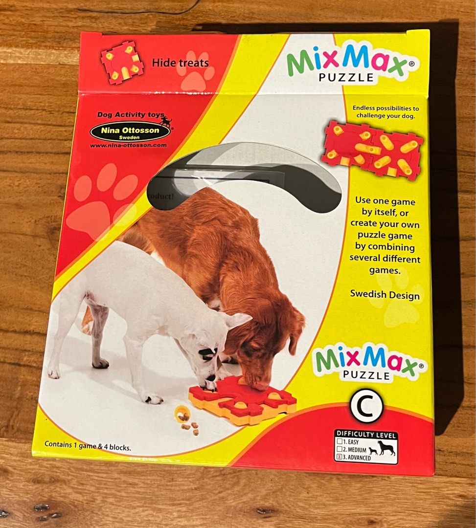 Nina Ottosson Mix Max Puzzle, Pet Supplies, Homes & Other Pet ...