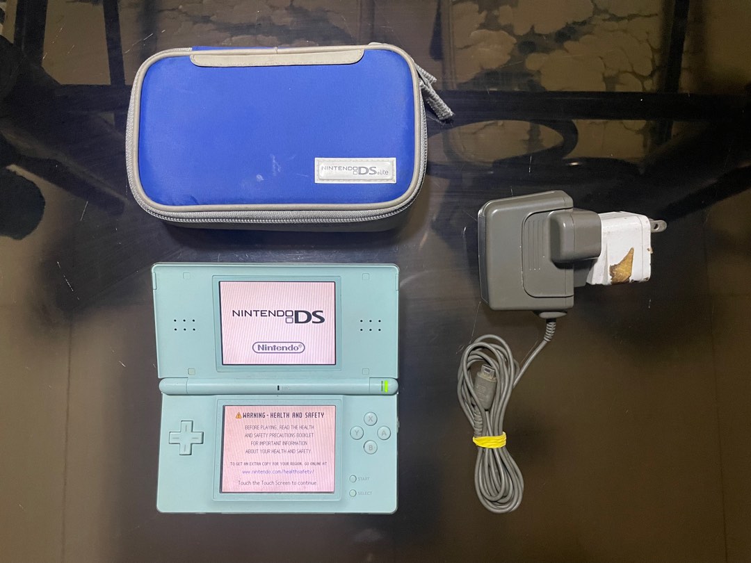 Nintendo Ds Lite Ice Blue, Video Gaming, Video Game Consoles, Nintendo ...