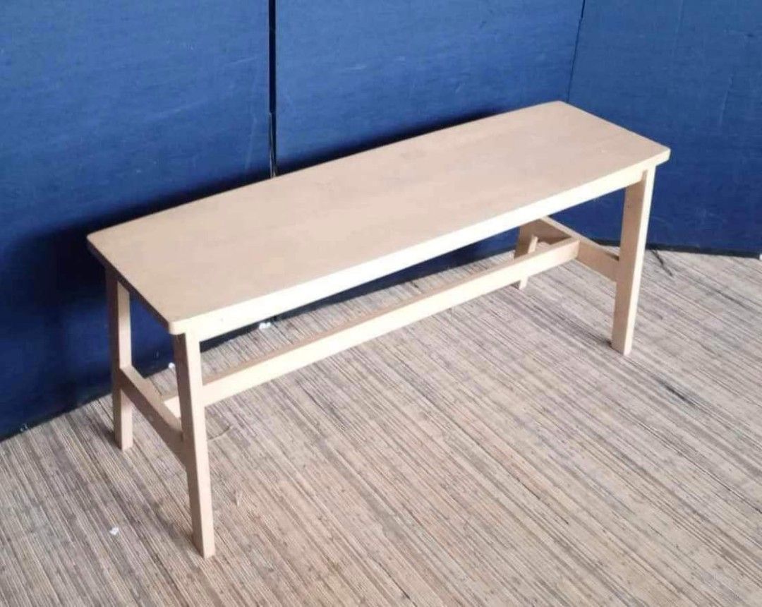 Nitori Wooden Bench, Furniture & Home Living, Furniture, Chairs on ...