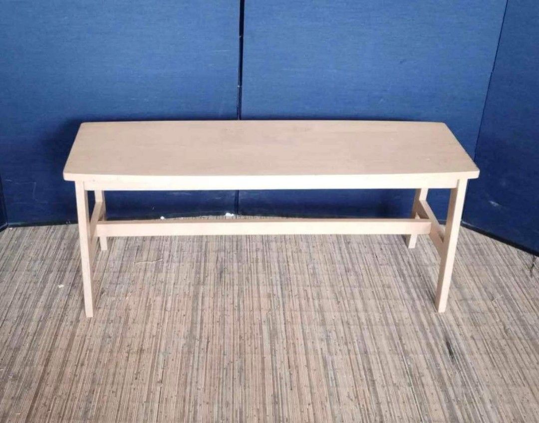 Nitori Wooden Bench, Furniture & Home Living, Furniture, Chairs on ...