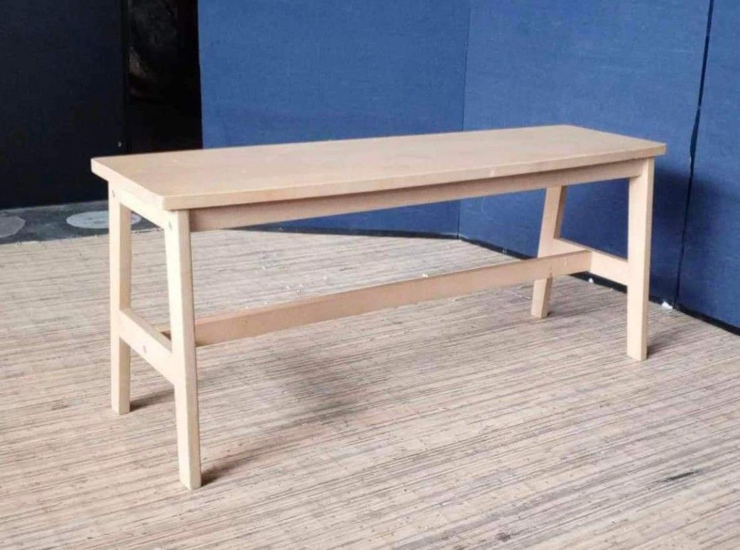 Nitori Wooden Bench, Furniture & Home Living, Furniture, Chairs on ...