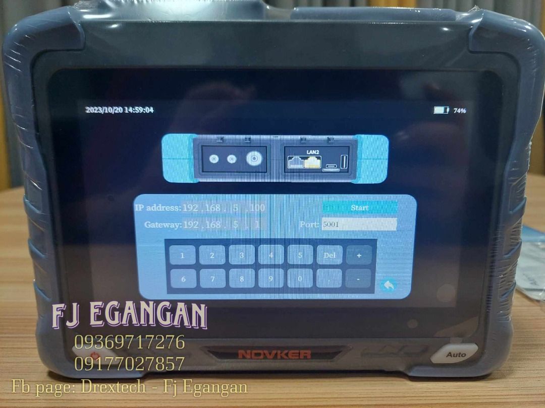 Novker NK6200-S0 PON OTDR Optical Time Domain Reflectometer, Computers & Tech, Parts ...