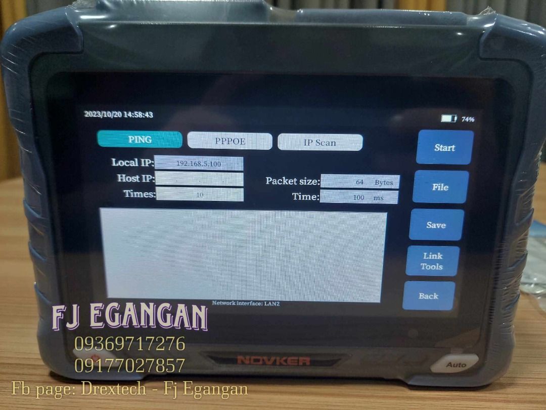 Novker NK6200-S0 PON OTDR Optical Time Domain Reflectometer, Computers & Tech, Parts ...