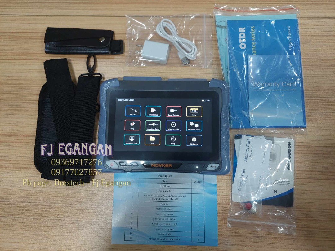 Novker NK6200-S0 PON OTDR Optical Time Domain Reflectometer, Computers ...