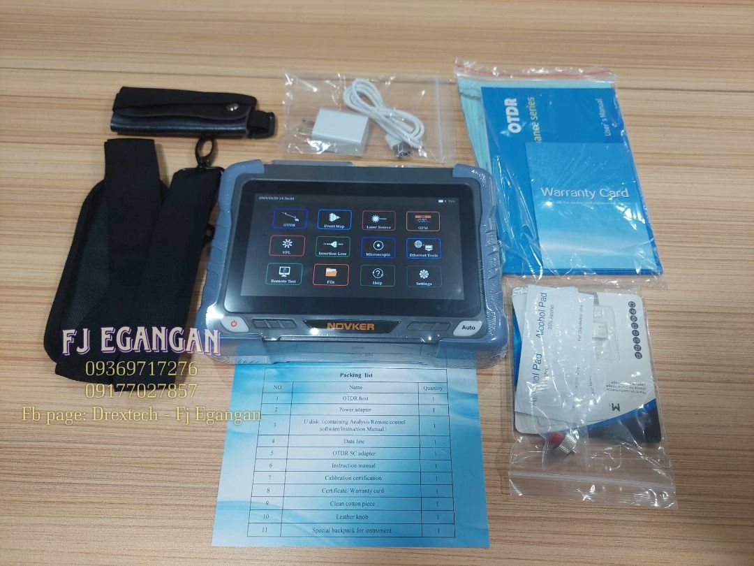 Novker NK6200-S0 PON OTDR Optical Time Domain Reflectometer, Computers ...