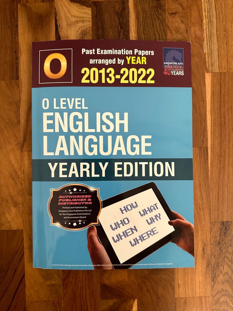 o level english TYS 2022 with answer, Hobbies & Toys, Books & Magazines ...