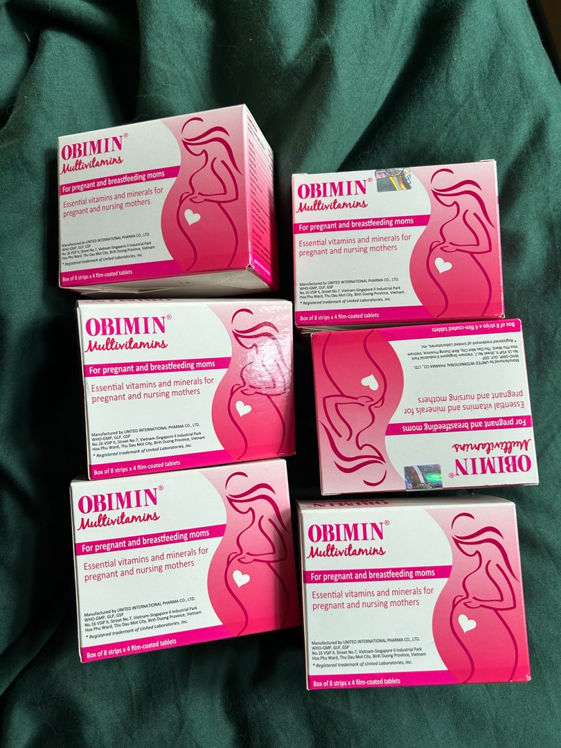 Obimin multivitamins, Health & Nutrition, Health Supplements, Vitamins ...