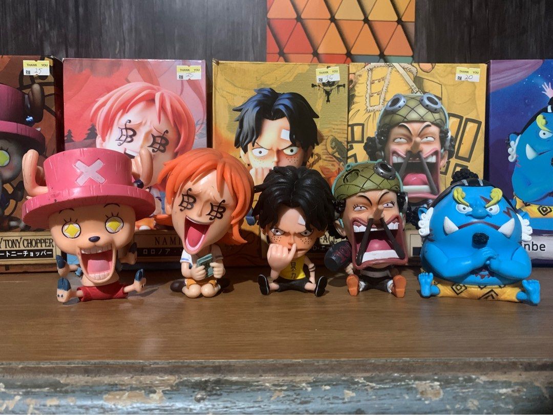 One Piece - RM10 each bootleg, Hobbies & Toys, Toys & Games on Carousell