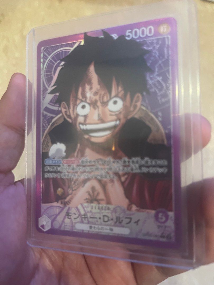 OP-05 Luffy Leader AA, Hobbies & Toys, Toys & Games on Carousell