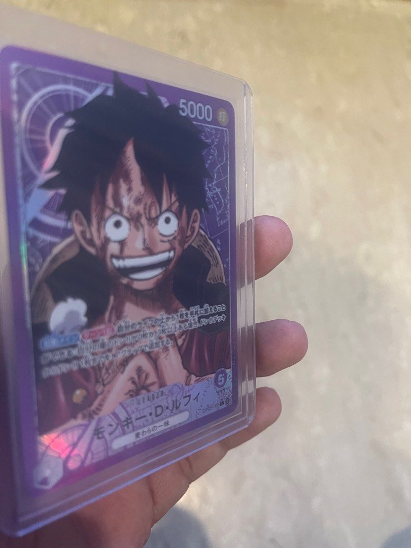 OP-05 Luffy Leader AA, Hobbies & Toys, Toys & Games on Carousell