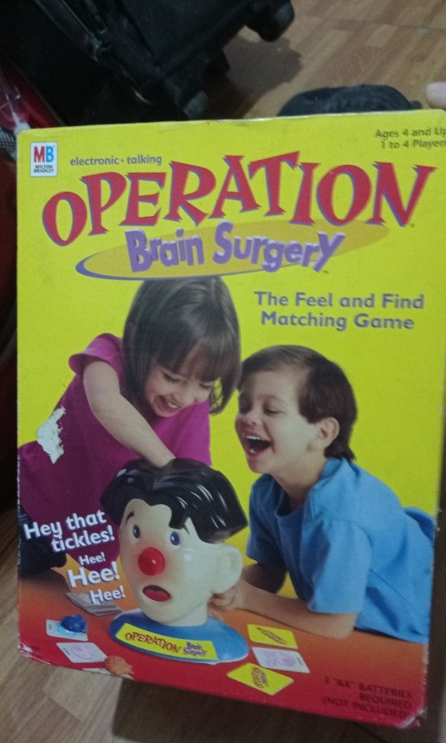 Operation Brain Surgery Game, Hobbies & Toys, Toys & Games on Carousell