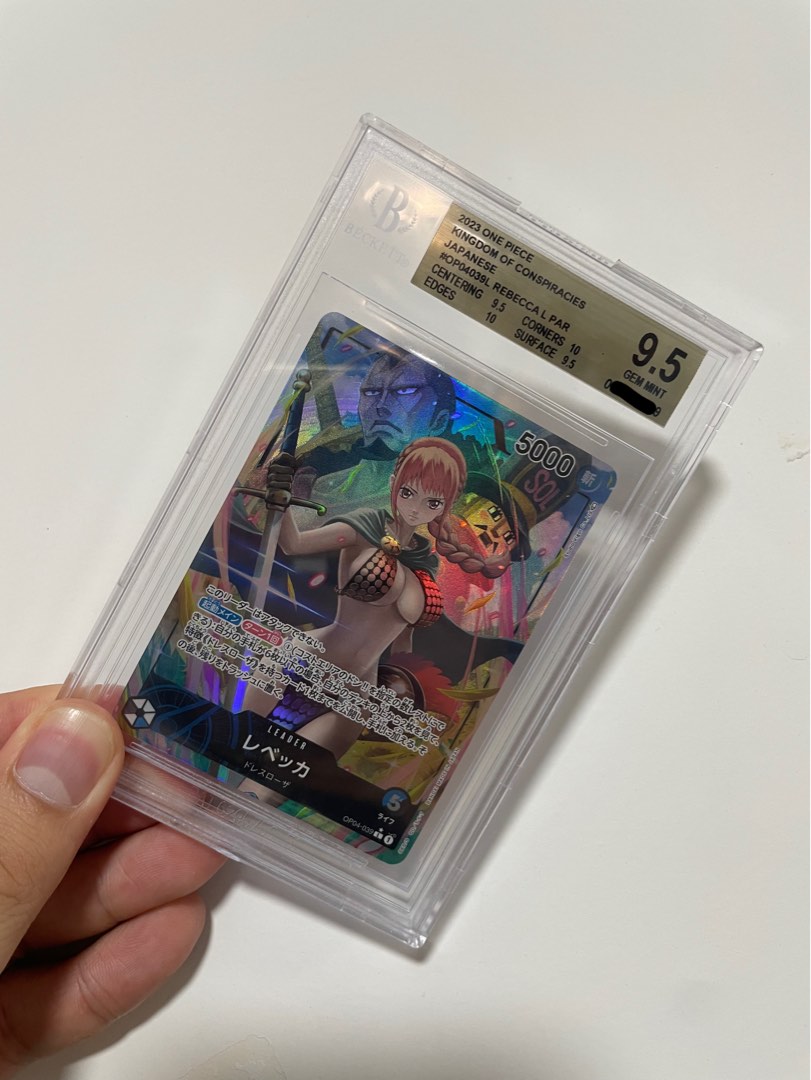 OPTCG OP04 Rebecca Ldr BGS, Hobbies & Toys, Toys & Games on Carousell