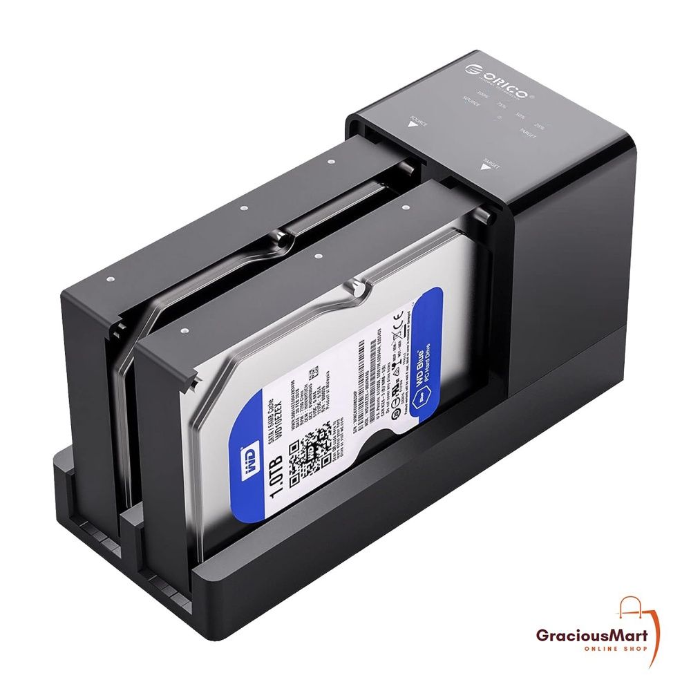 ORICO USB 3.0 to SATA Dual Bay External Hard Drive Docking Station ...