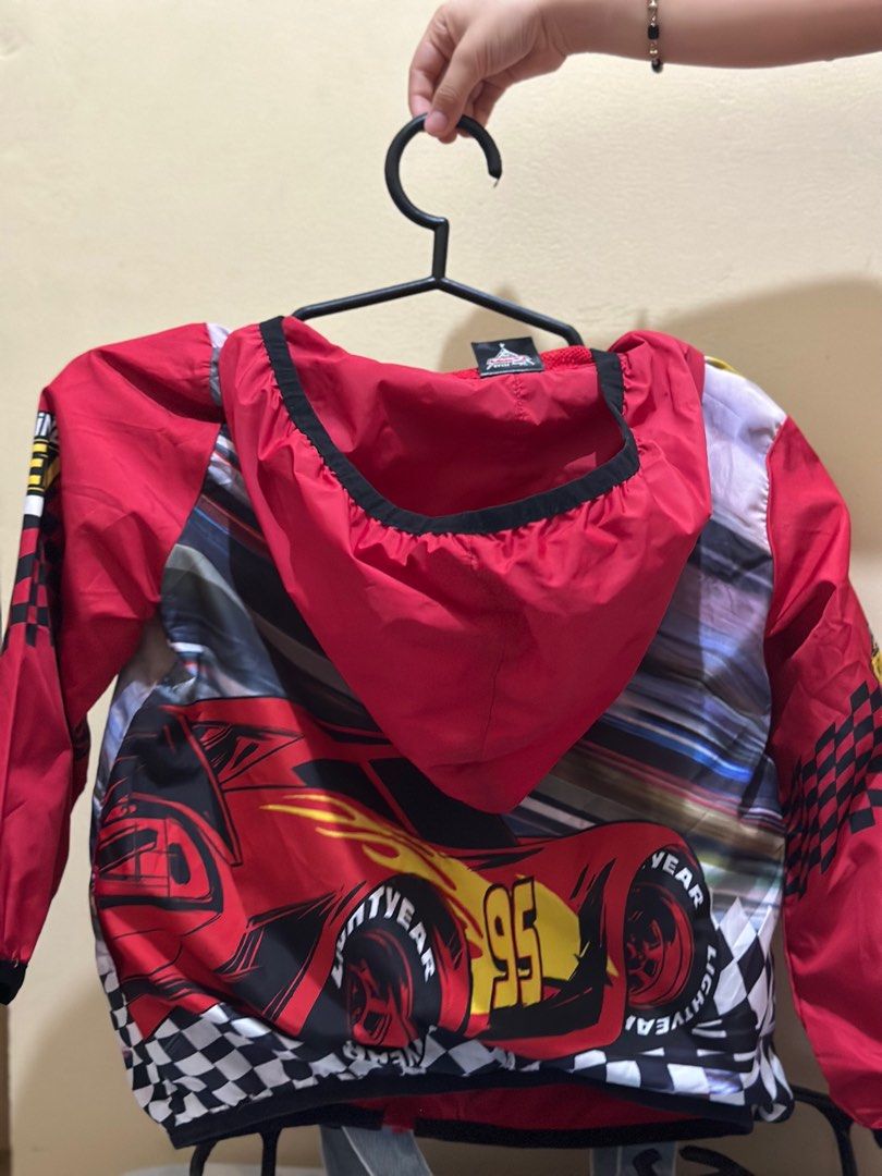 ORIG MCQUEEN CARS WINDBREAKER, Babies & Kids, Babies & Kids Fashion on ...
