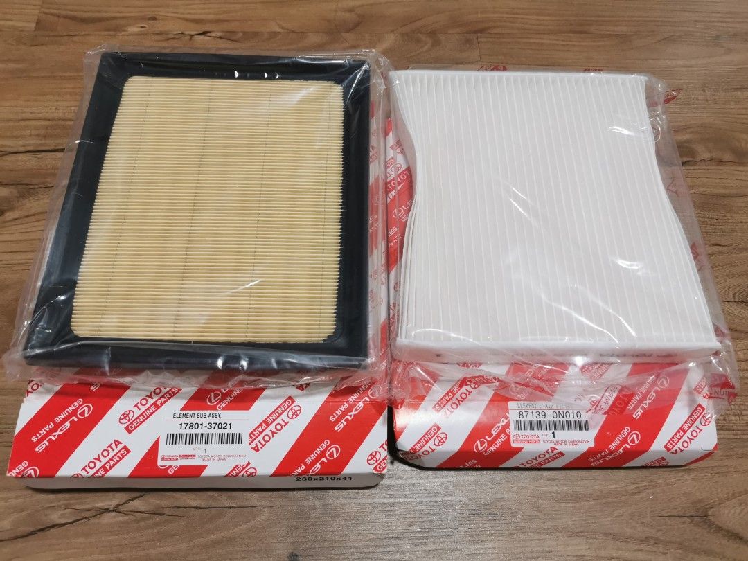Original Toyota Voxy filters, Car Accessories, Accessories on Carousell