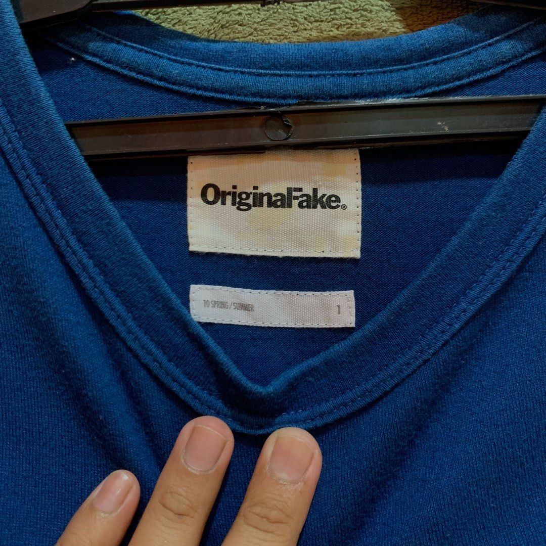 ORIGINALFAKE Tshirt, Men's Fashion, Tops & Sets, Tshirts & Polo Shirts ...