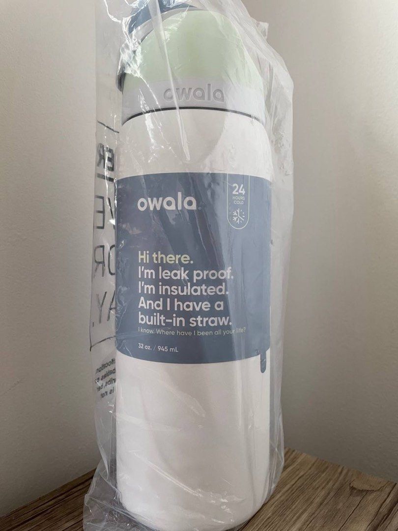 Owala FreeSip Tumbler, Iced Breeze, 32 oz, Furniture & Home Living ...