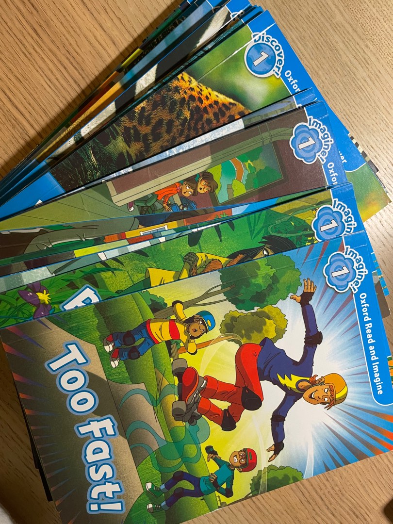Oxford Read and Imagine (Level 1), 興趣及遊戲, 書本 & 文具, 小朋友書 - Carousell