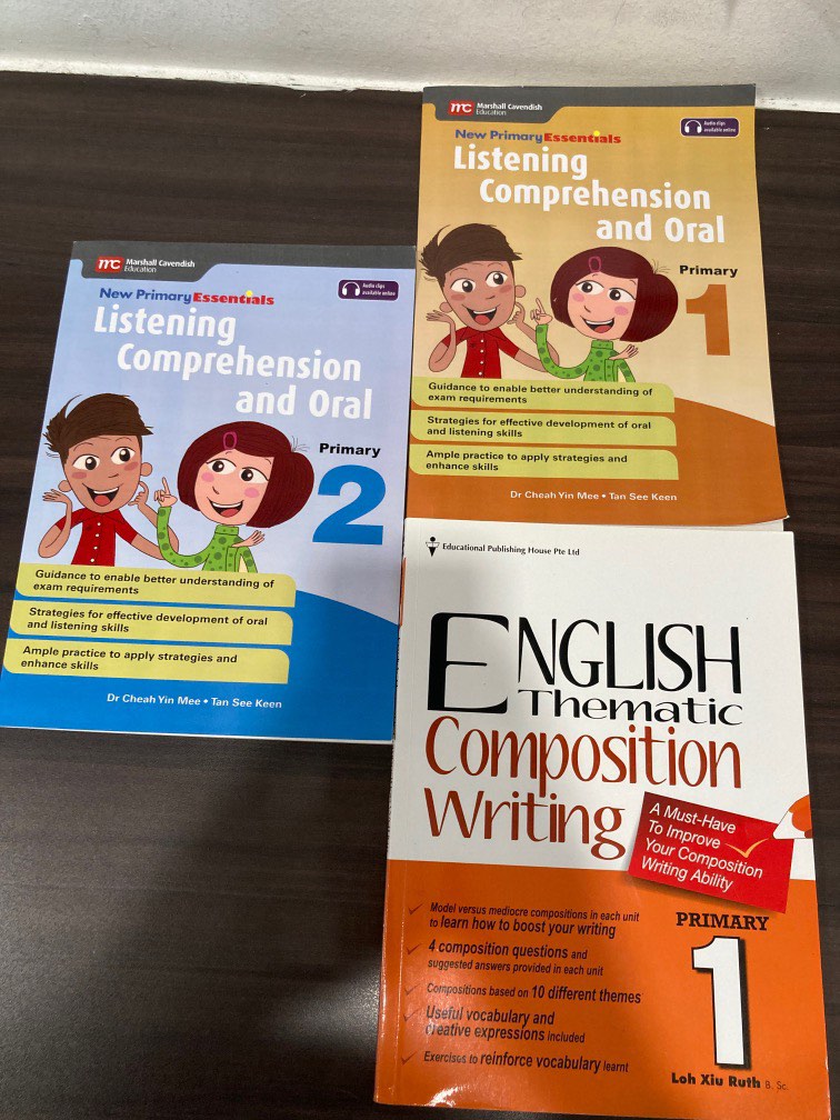 P2 assessment oral composition book, Hobbies & Toys, Books & Magazines ...