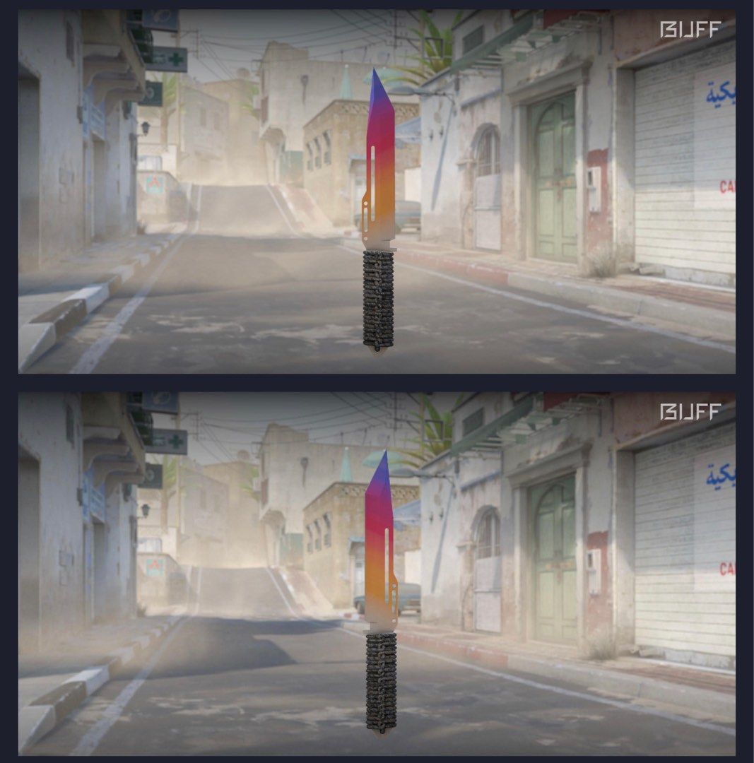 PARACORD KNIFE FADE FN (CS2/CSGO), Video Gaming, Gaming Accessories, In ...