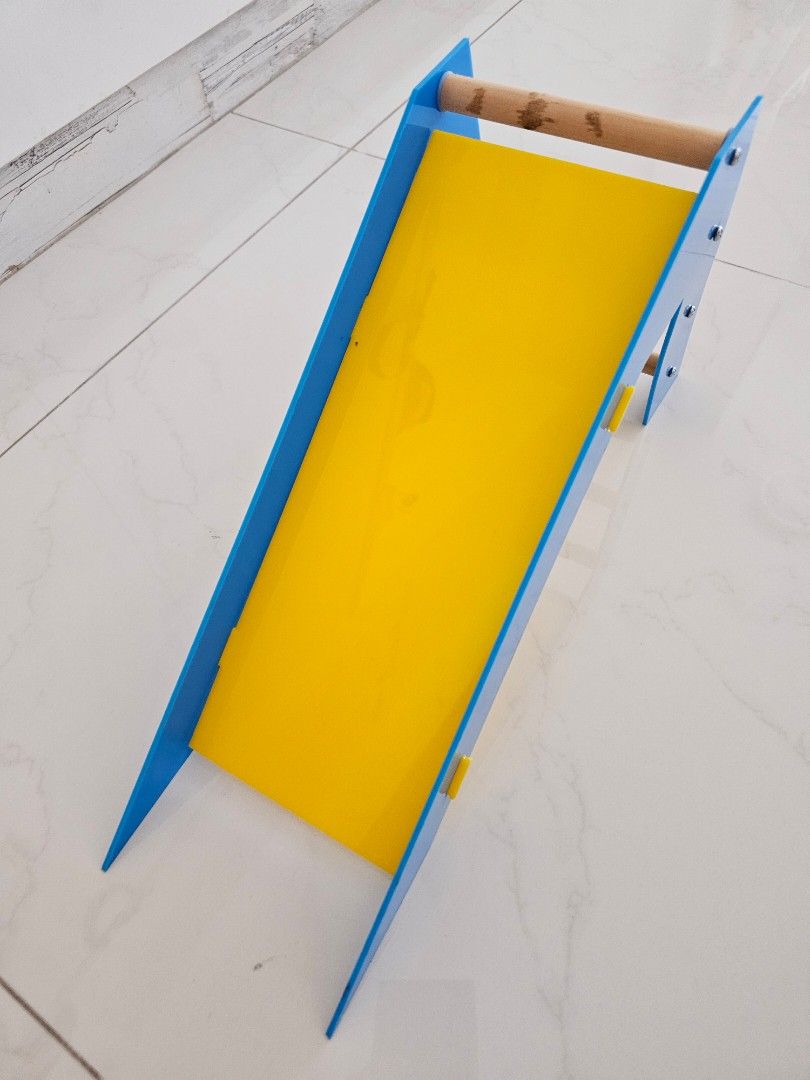 Parrot birds Slide with Ladder Playground Toy, Pet Supplies, Homes ...