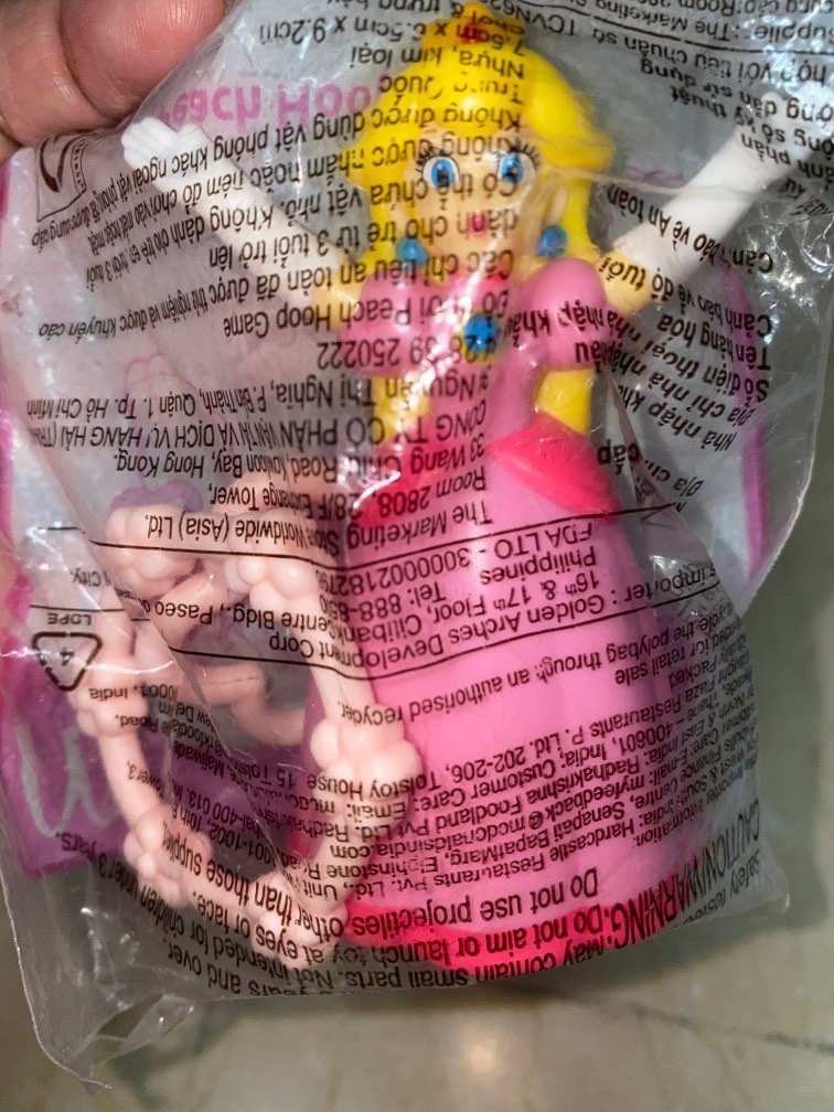 Peach hoop game vintage, Hobbies & Toys, Toys & Games on Carousell