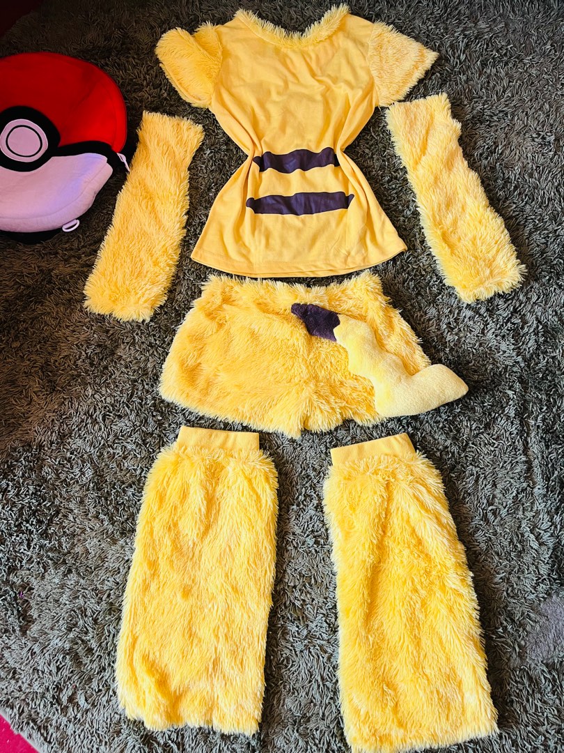 PIKACHU COSTUME, Women's Fashion, Activewear on Carousell